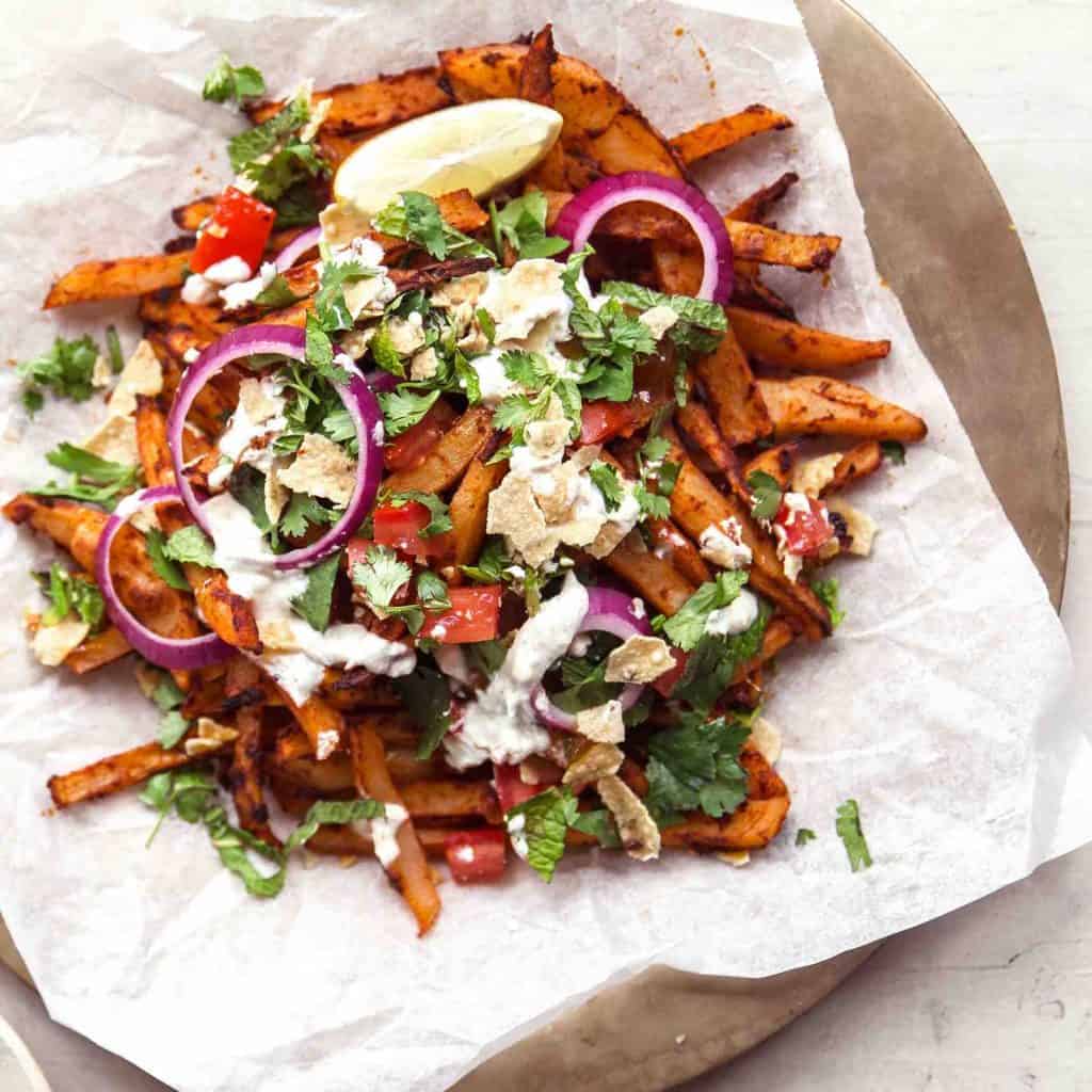 Tandoori Loaded Fries - Patak's Indian Curry Products and Recipes